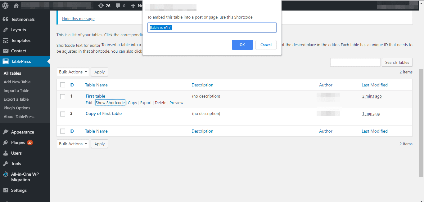 How to Add Tables in WordPress: WordPress Tables - LadiTech